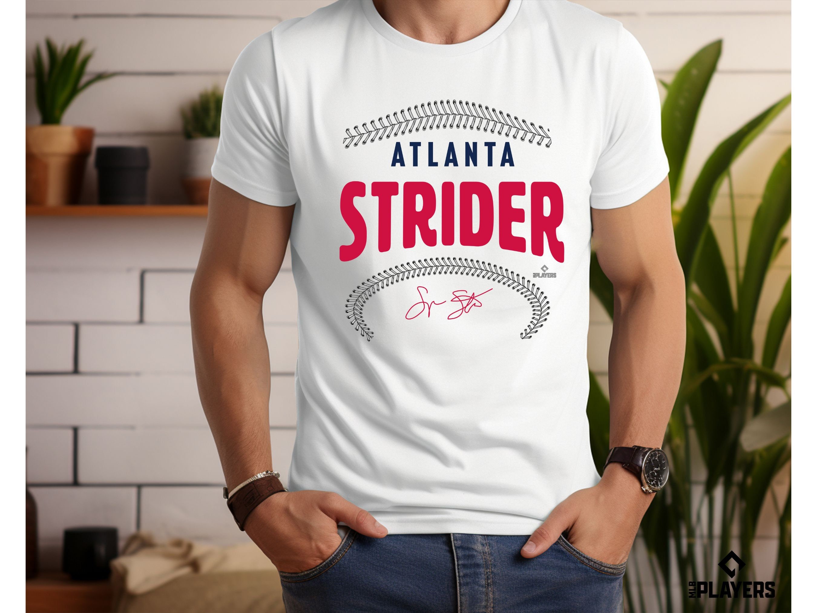 Spencer Strider Jersey T-shirt MLB Players Inc. Licensed - Etsy