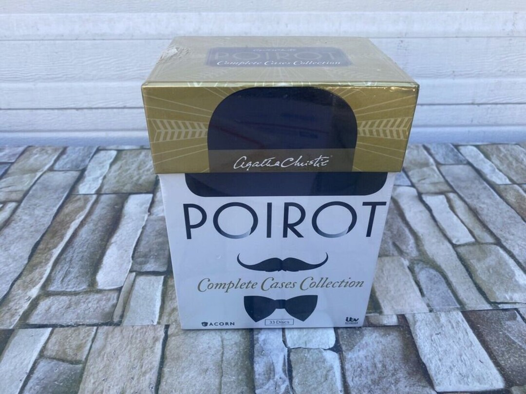 Agatha Christie's Poirot Complete Cases Collection DVD 33-disc Set New ...