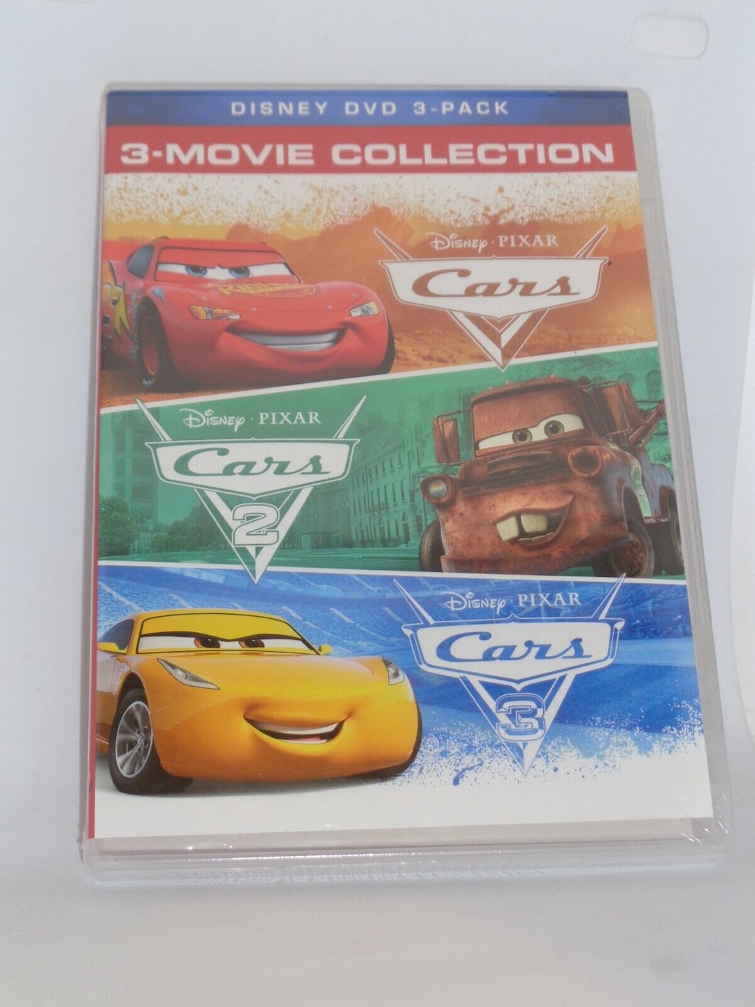 Cars 3-movie Collection DVD - Etsy