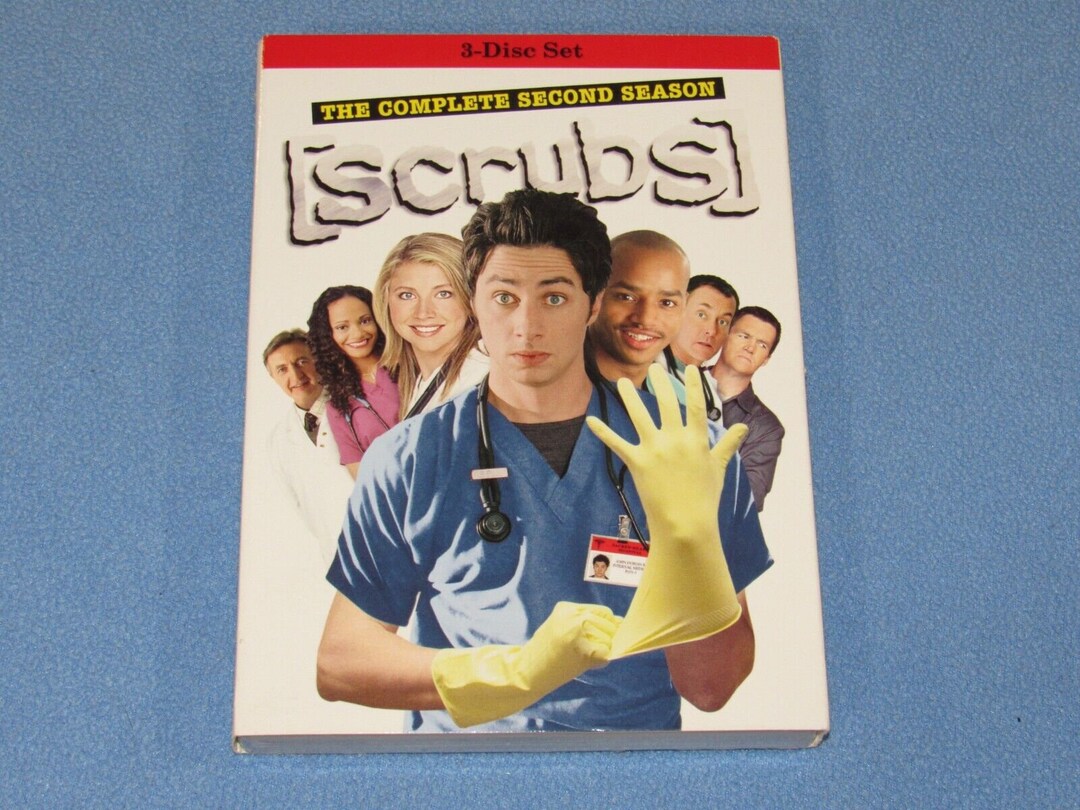 Scrubs Complete Season Two DVD - Etsy