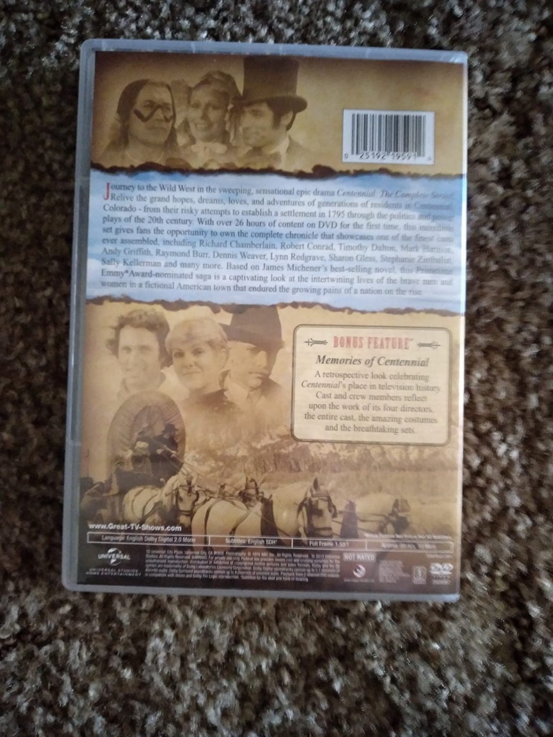 Centennial Complete Series DVD - Etsy