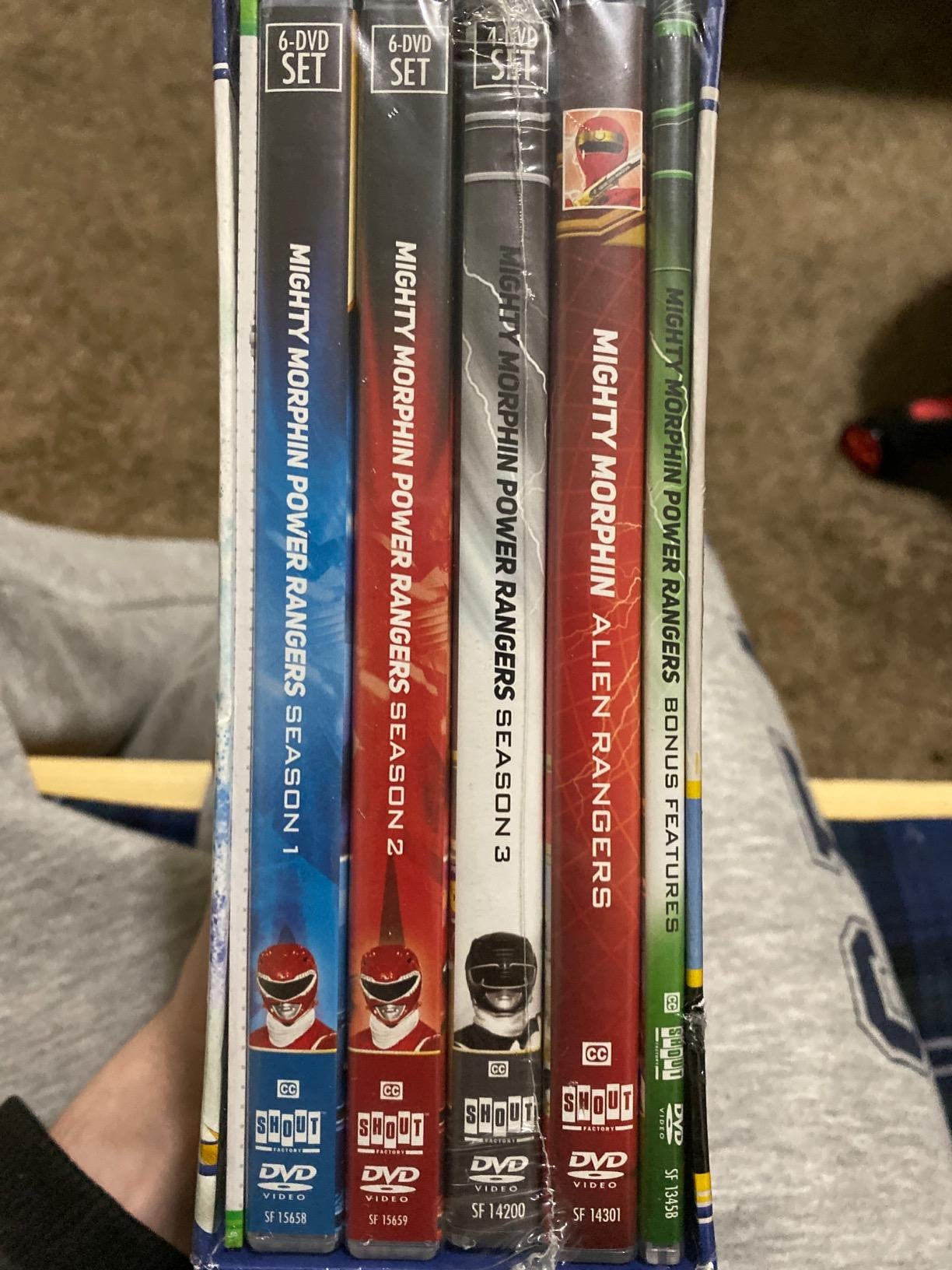 Mighty Morphin Power Rangers the Complete Series DVD - Etsy