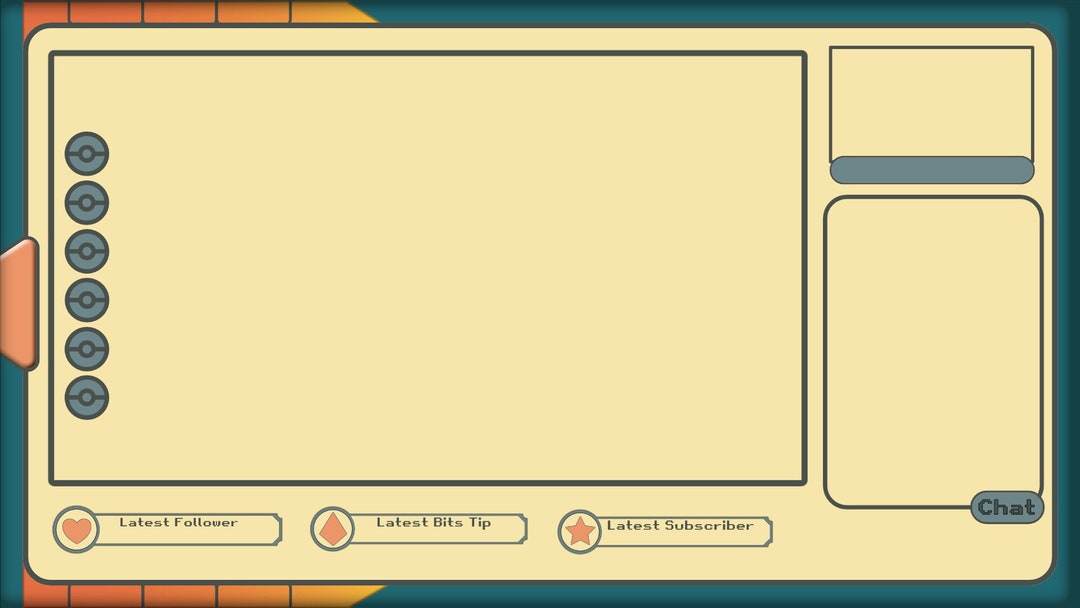 Pokemon Legends Overlay - Cyndaquil (static) - Etsy