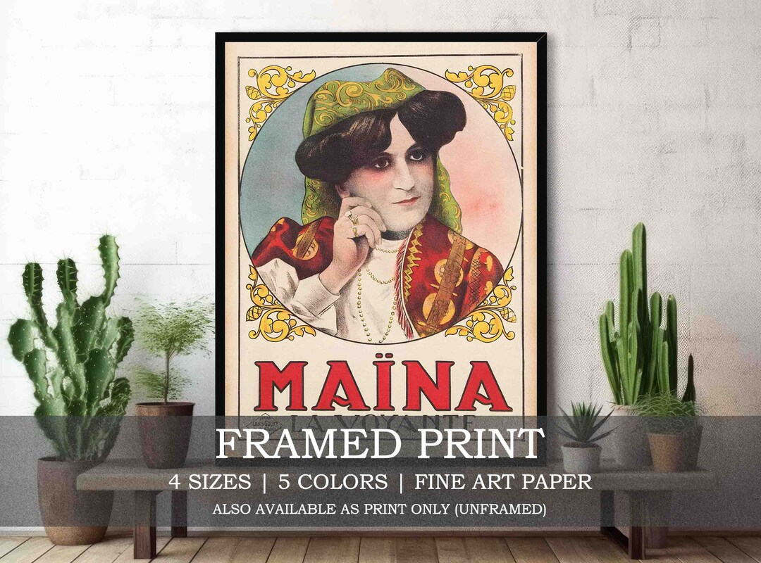 Maïna La Voyante Framed or Unframed Fine Art Print // as Seen in TV ...