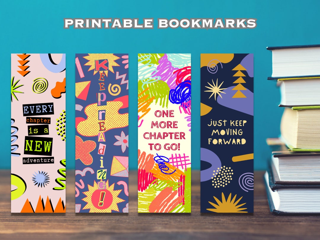 Funny Quote Printable Bookmarks, Reading Book Gift, Book Gift ...