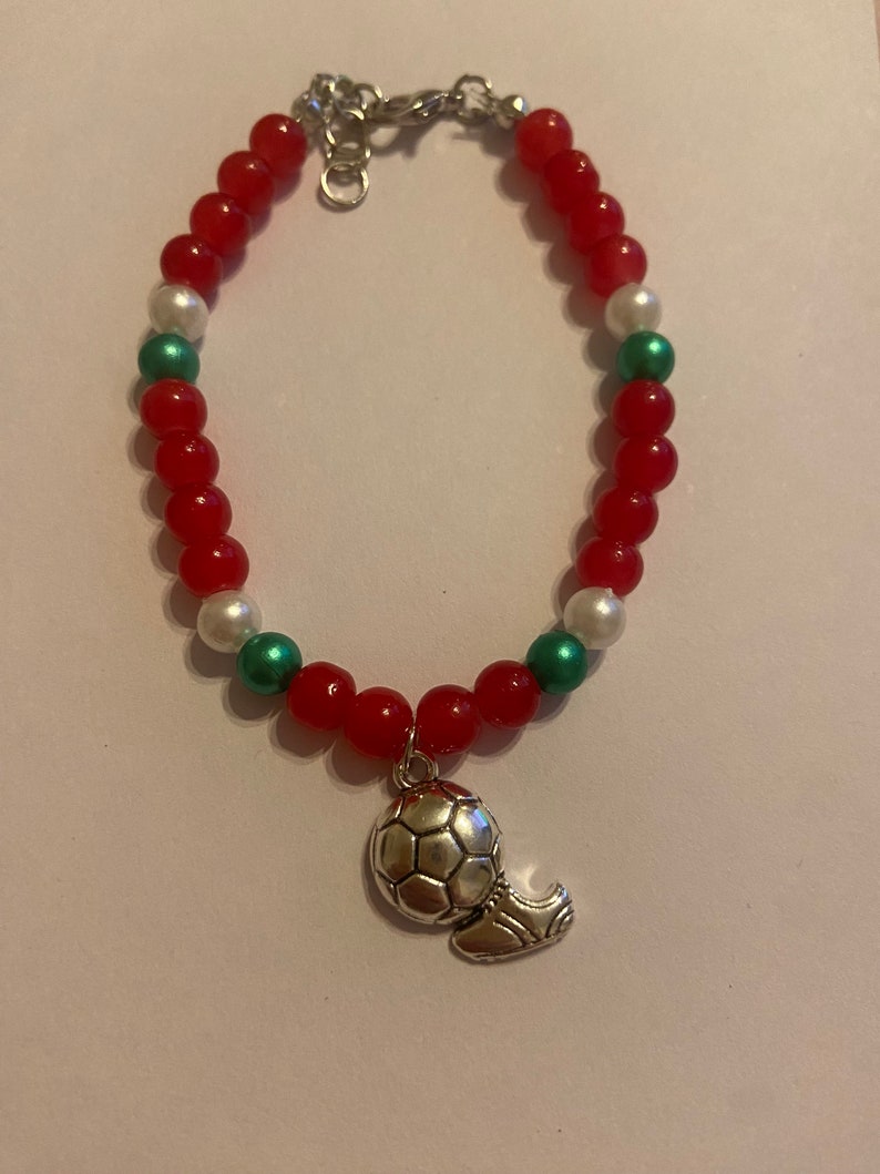 Handmade Liverpool FC Theme Bracelet Football - Etsy