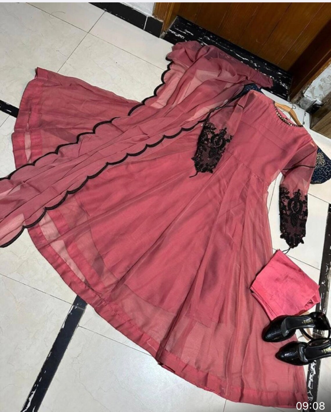 Pakistani Shalwar Qameez Shafoon - Etsy
