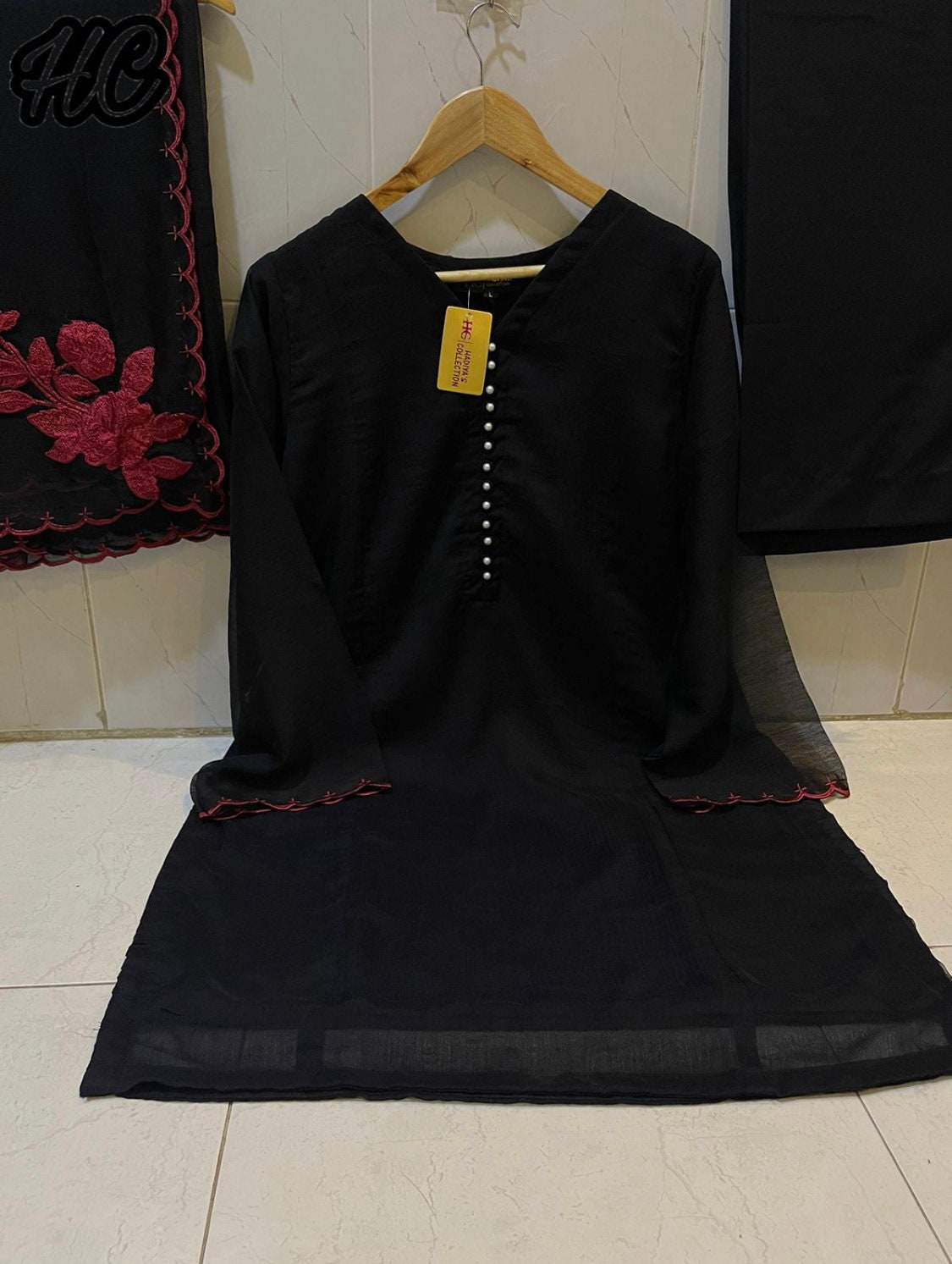 Pakistani Shalwar Qameez Shafoon - Etsy
