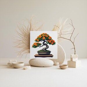 Watercolor Bonsai Tree Clipart: Japanese Zen Art (digital Download) - Etsy