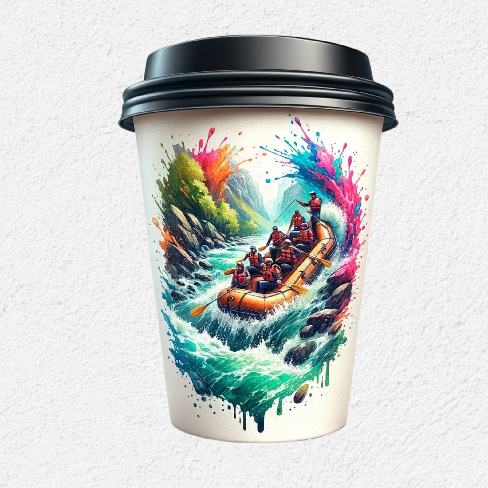 Cup Rafting Clipart, River Rafting,water Sports, Extreme Rafting ...