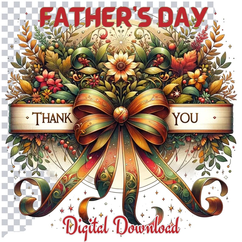 Happy Father's Day Watercolor Clipart. Father's Day PNG Graphics ...
