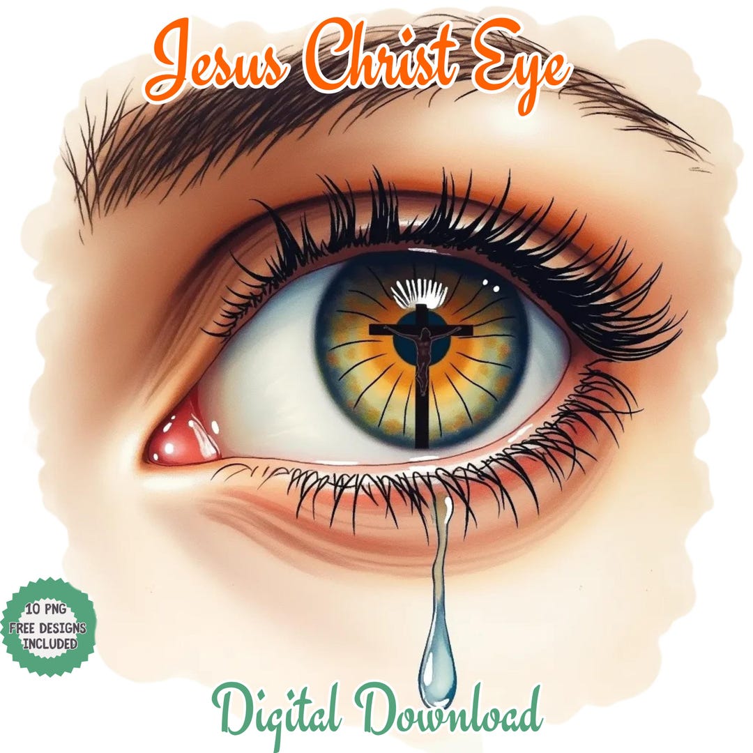 Jesus Christ Eye Clipart PNG. Human Eye Clipart. Realistic Eyes Clipart ...