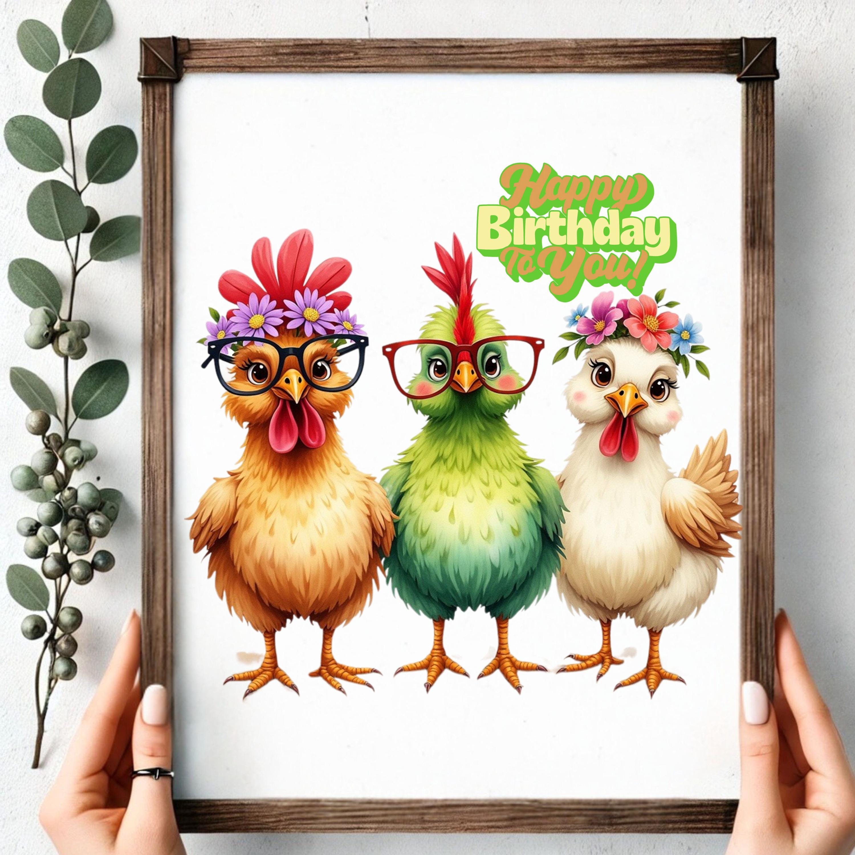 Watercolor Quirky Birthday Clipart Png. Birthday Clipart. Birthday Clip ...