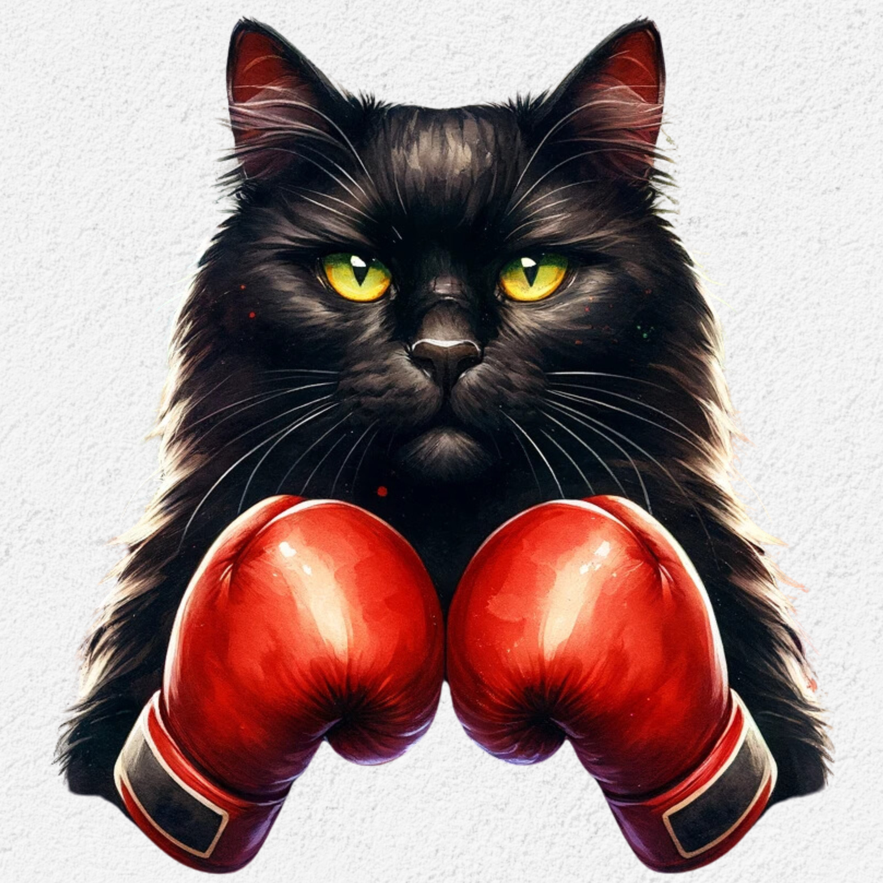 Boxing Cat Clipart , Boxing Dog Clipart , Fierce Boxing Cat-dog Clipart ...