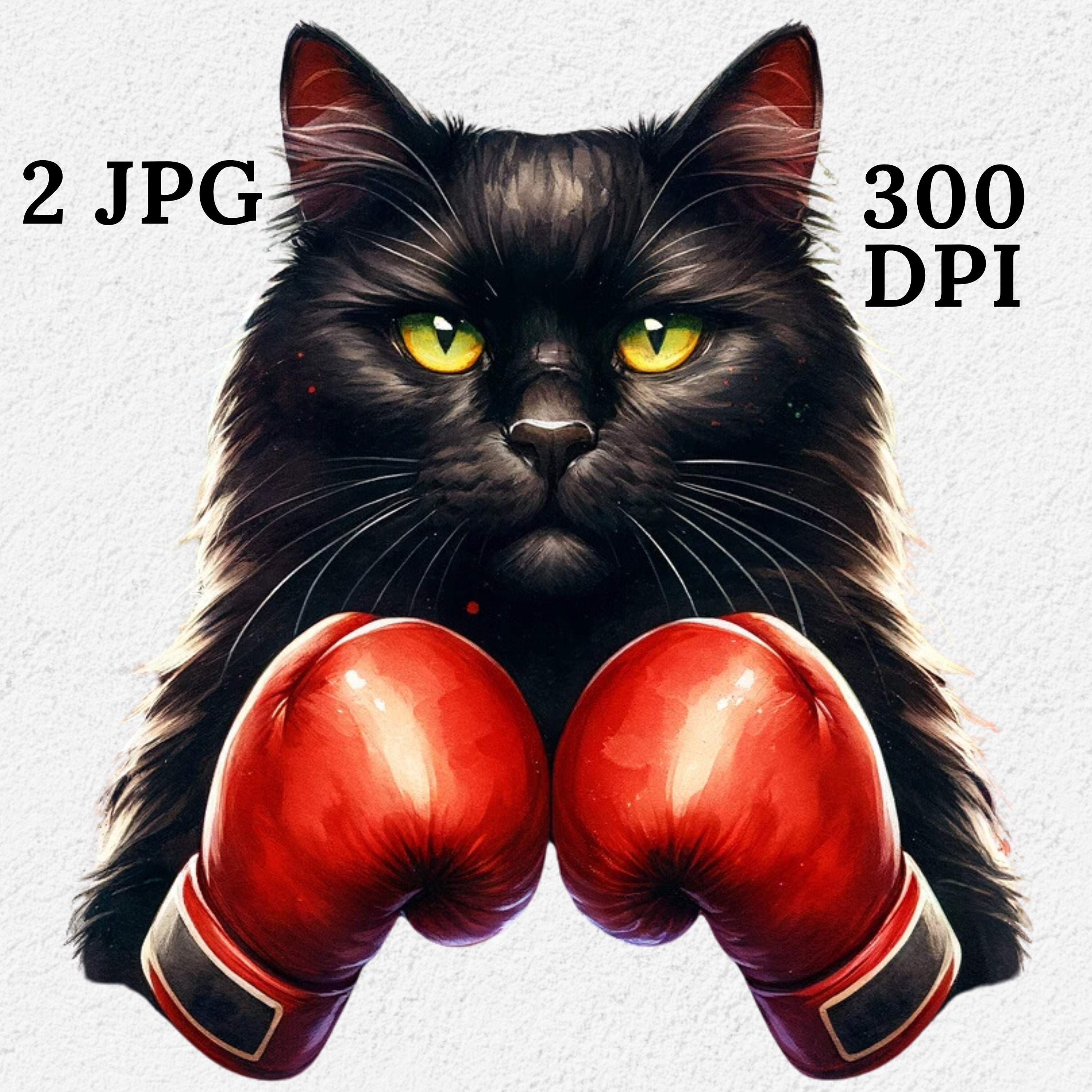 Boxing Cat Clipart , Boxing Dog Clipart , Fierce Boxing Cat-dog Clipart ...