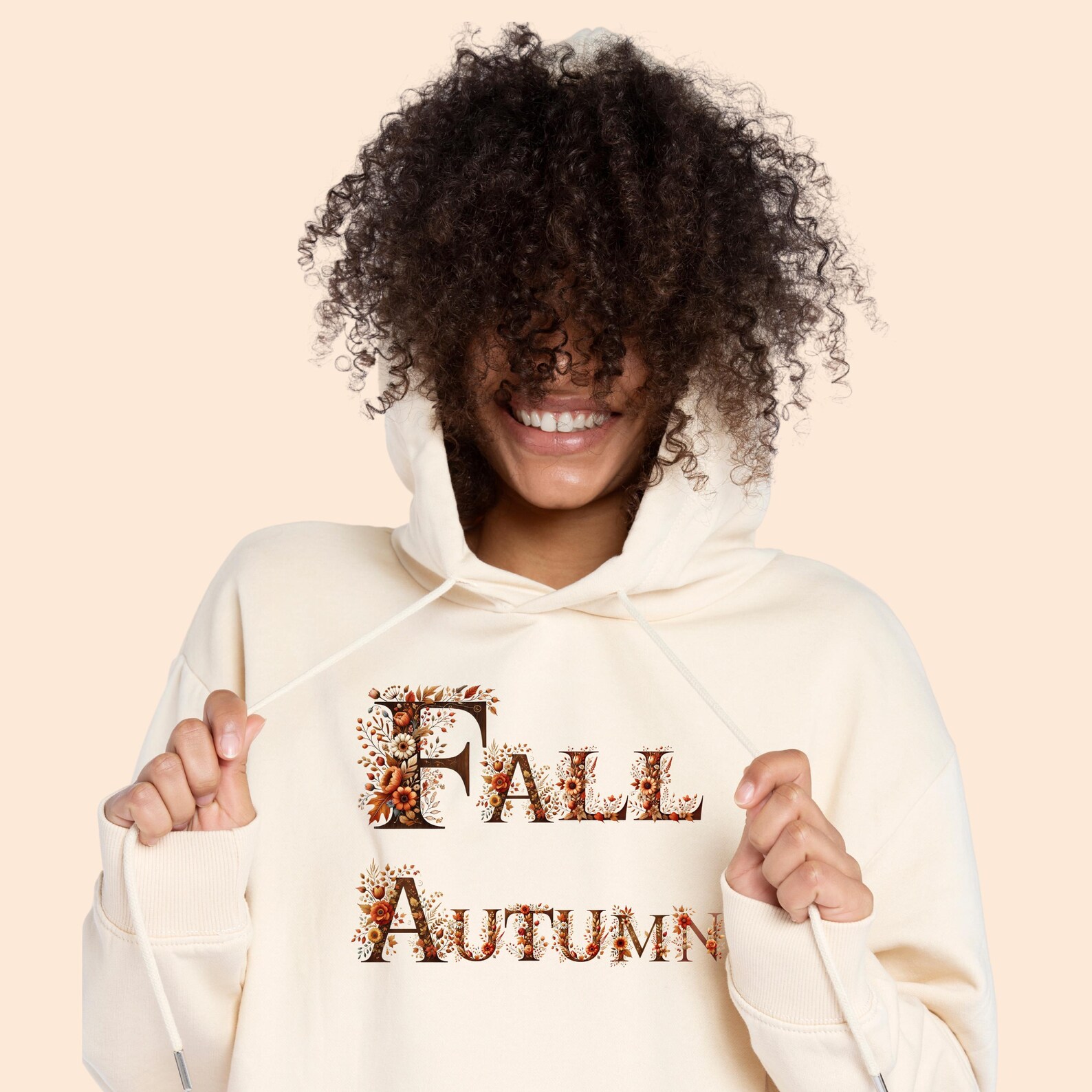 Autumn Floral Alphabet Clipart PNG, Fall Alphabet Watercolor, Fall ...