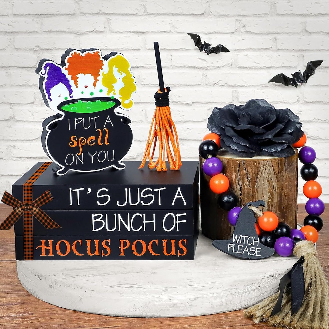 Hocus Pocus Halloween Decorations for Home Indoor 1 Set of - Etsy