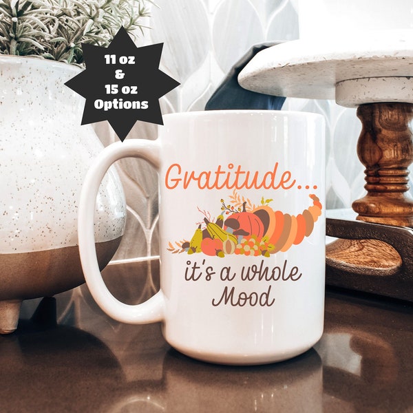 Thanksgiving Mug - Etsy