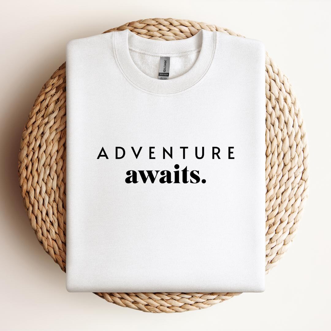 Adventure Awaits PNG, Adventure, Wanderlust, Slogan, Quote, Positive ...