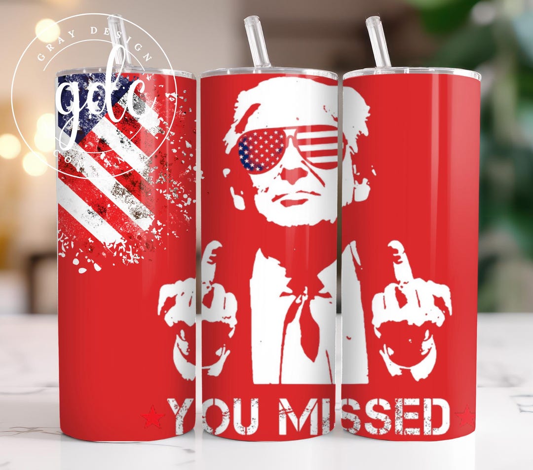 Trump Chillin' Like a Felon 20oz Tumbler Wrap: Election 2024 (PNG ...