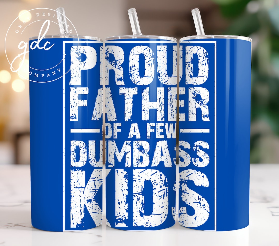 Dad Father's Day 20oz Skinny Tumbler Sublimation Design (PNG) - Etsy