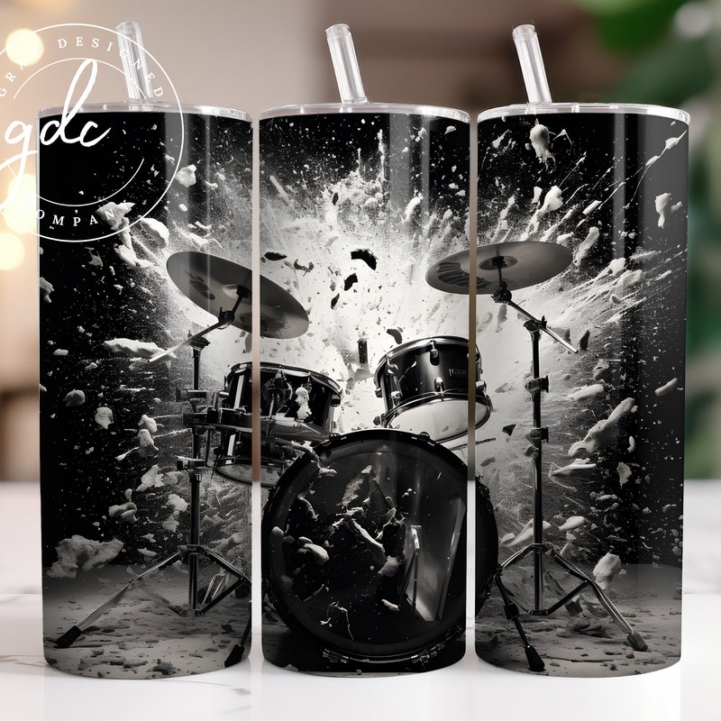 Drum Set Sublimation Wrap - Etsy