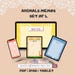 Animals Digital Notepad | PDF | Instant Download | iPad & Tablet - Etsy