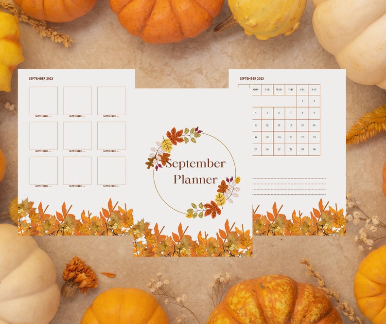 Ultimate September Planner Pack Calendar Notepad to Do List Monthly ...