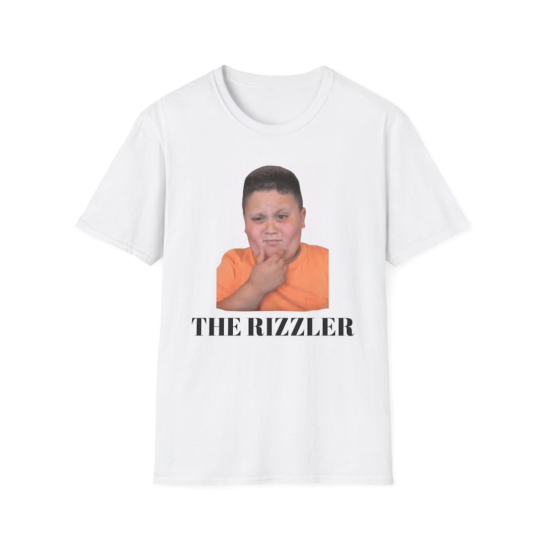 The Rizzler Kid Top, Mogger Tee, Meme Clothing, Funny Outift, Unisex ...