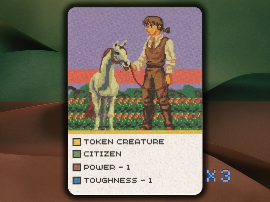 Citizen MTG Token X3 Retro - Etsy