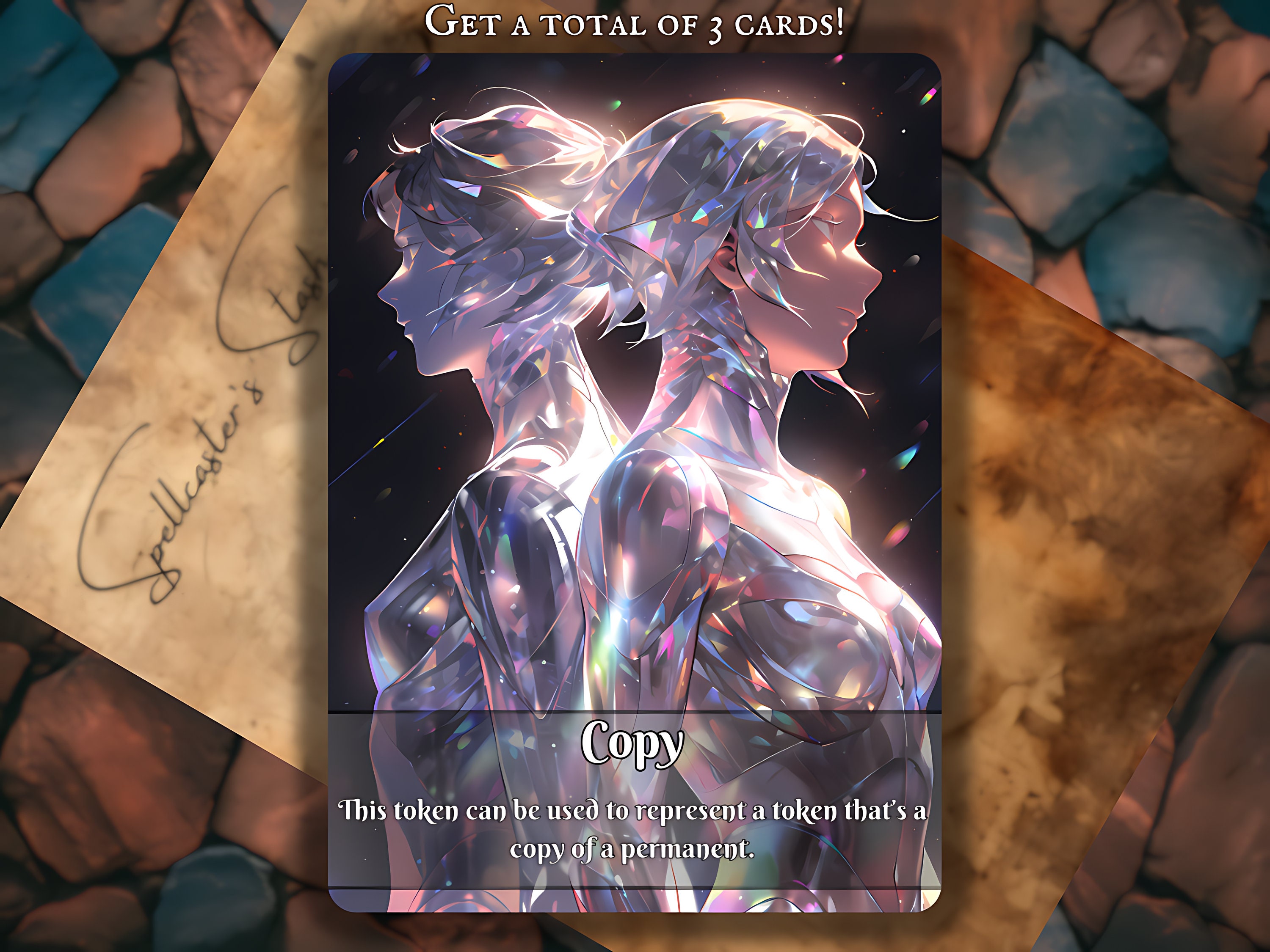 COPY MTG TOKEN X3 , Anime - Etsy