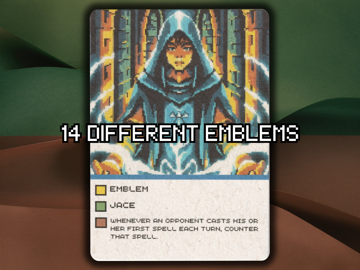 Emblem MTG Token Retro - Etsy