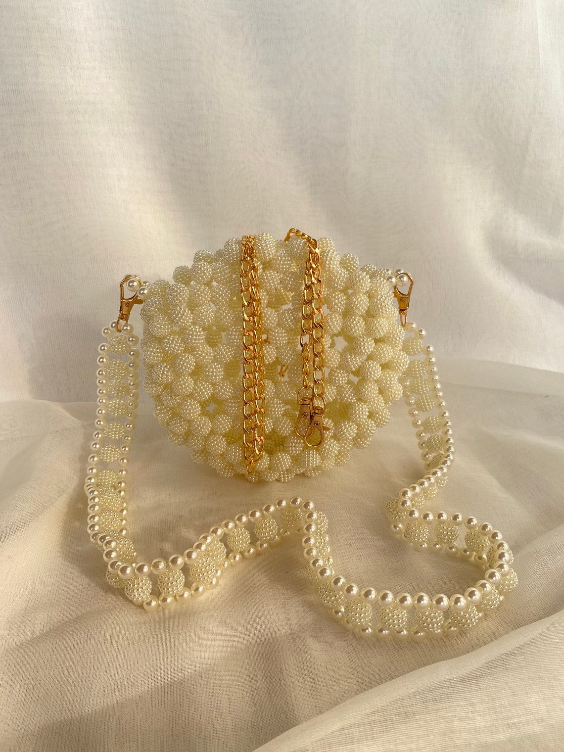 Round Box Bag, Box Beaded Bag, Woman Shoulder Bag, Round Beaded Bag ...