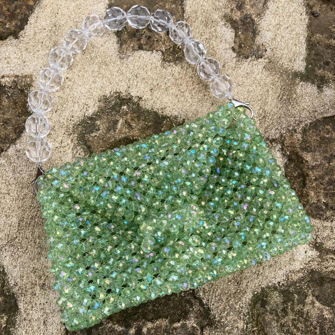 Handmade Beaded Bag, Stylish and Unique Design, Handcrafted Bag, Beaded ...