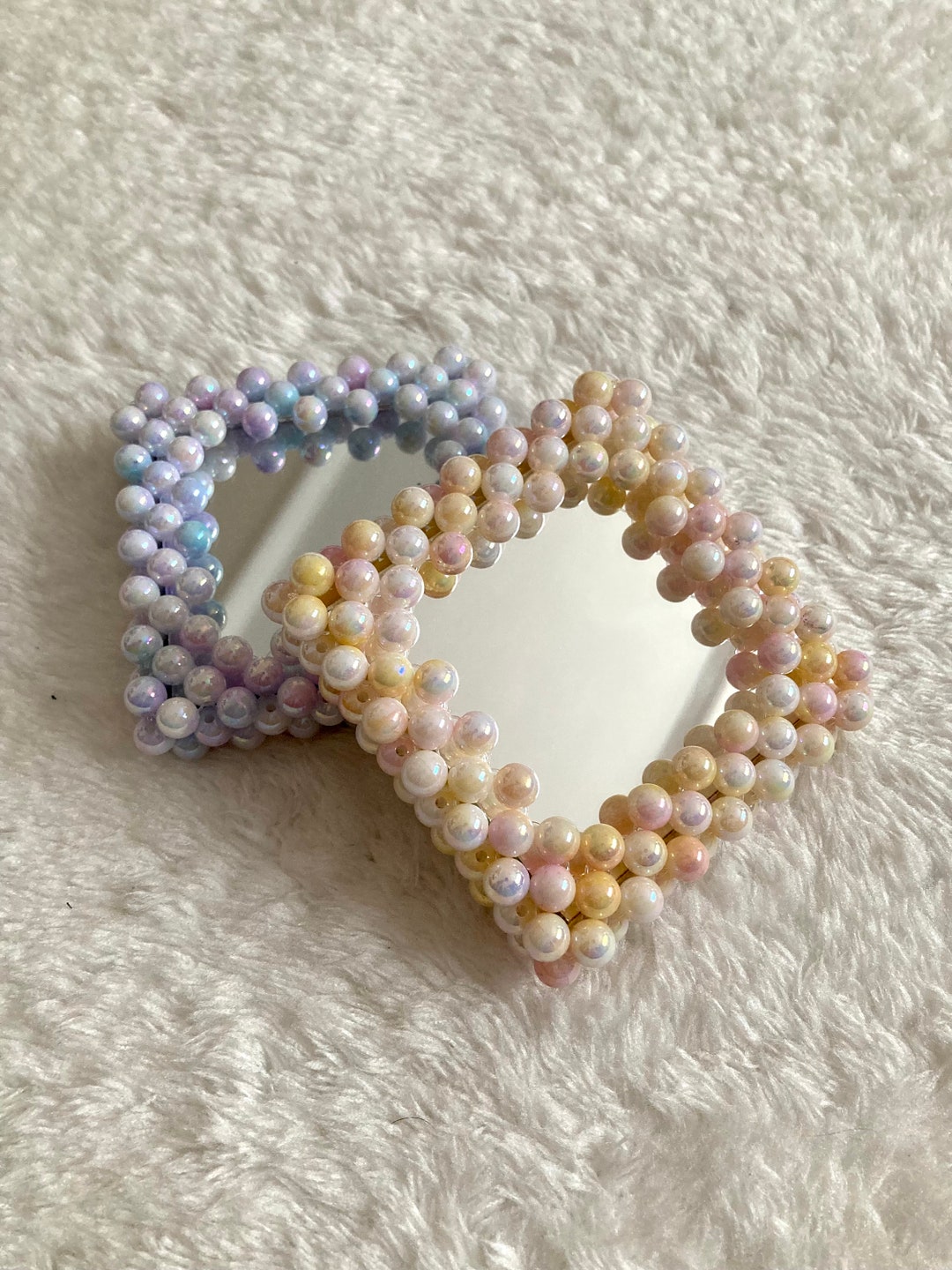 Women's Pocket Mirror Bag Mirror Make-up Mirror Hand - Etsy