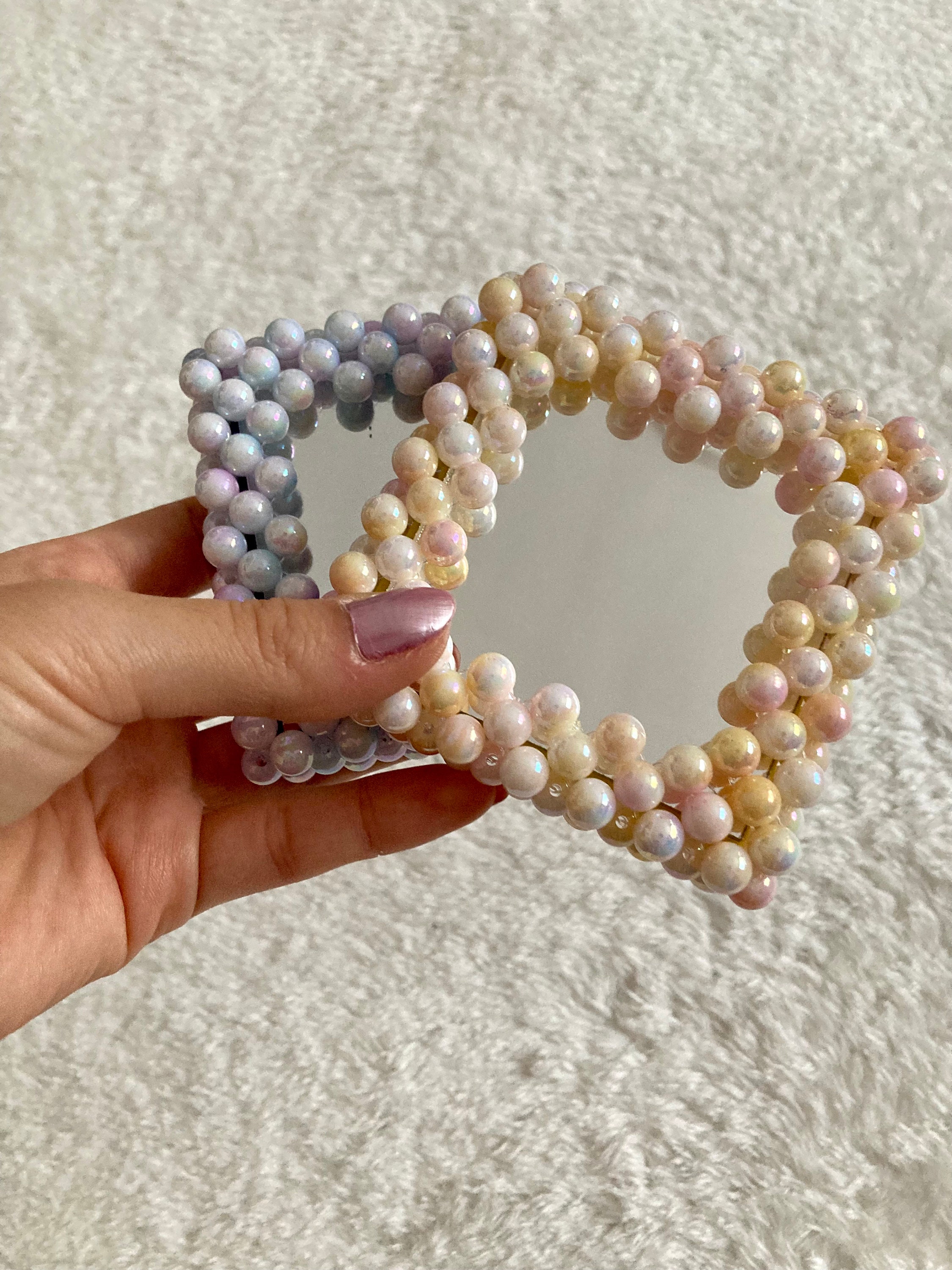 Women's Pocket Mirror Bag Mirror Make-up Mirror Hand - Etsy