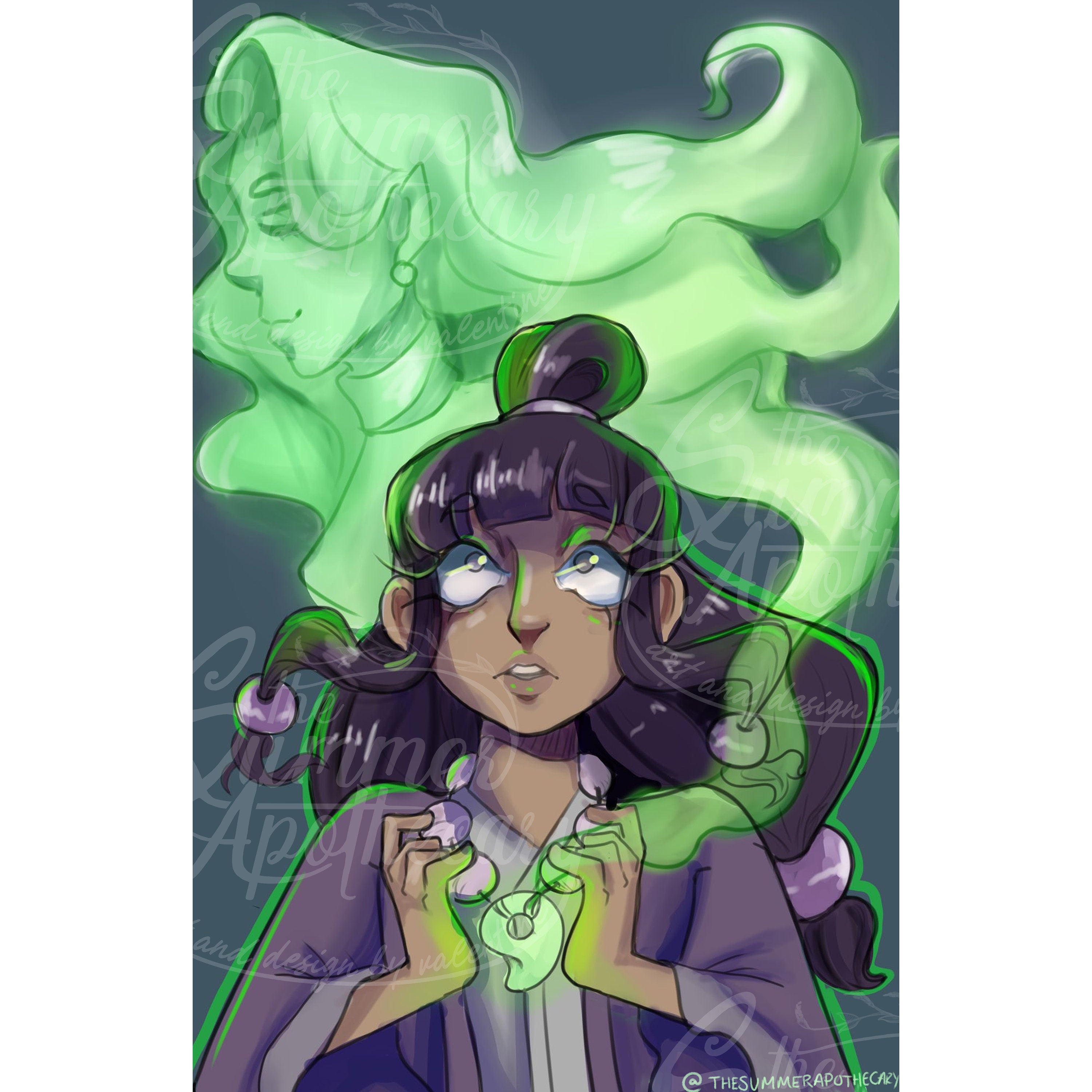 MYSTIC MAYA Ace Lawyer Mini Print - Etsy