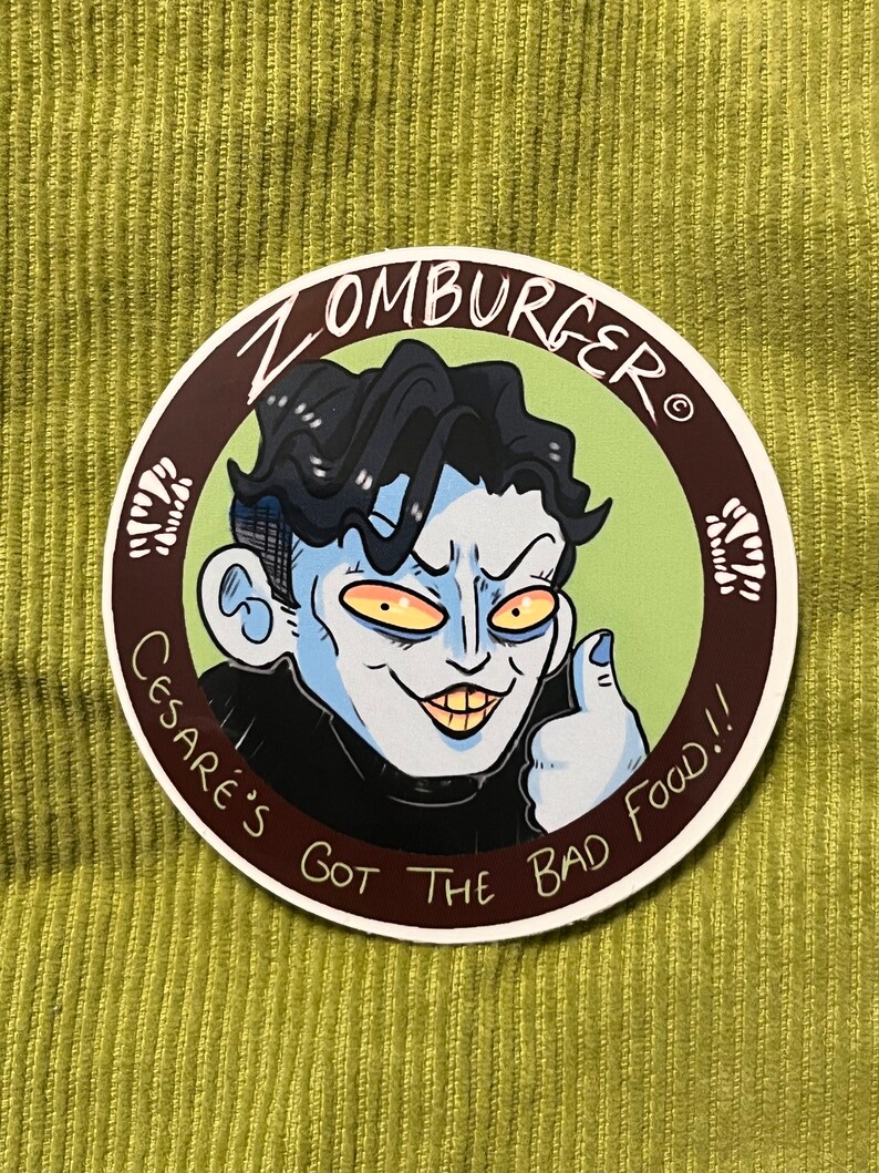 BIGTOP BURGER Bigtop Burger and Zomburger Burger Stickers Steve ...