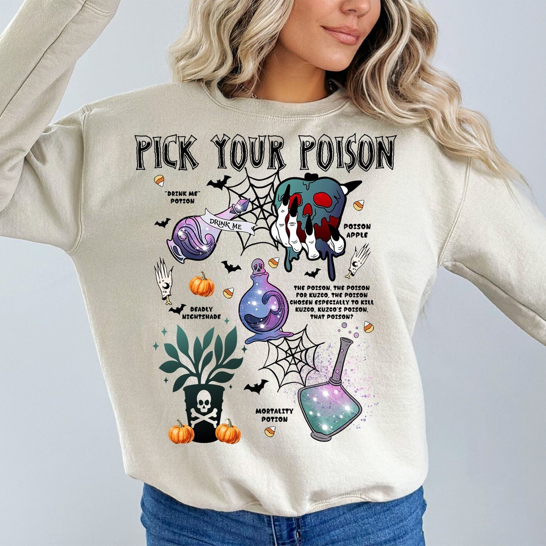 Pick Your Poison Halloween Png, Villains Poison Halloween Png ...