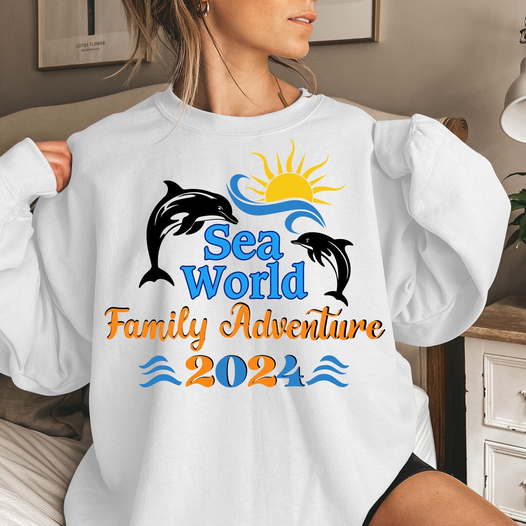 Sea World Family Adventure 2024 Png Svg, Seaworld Adventure Svg, Family ...