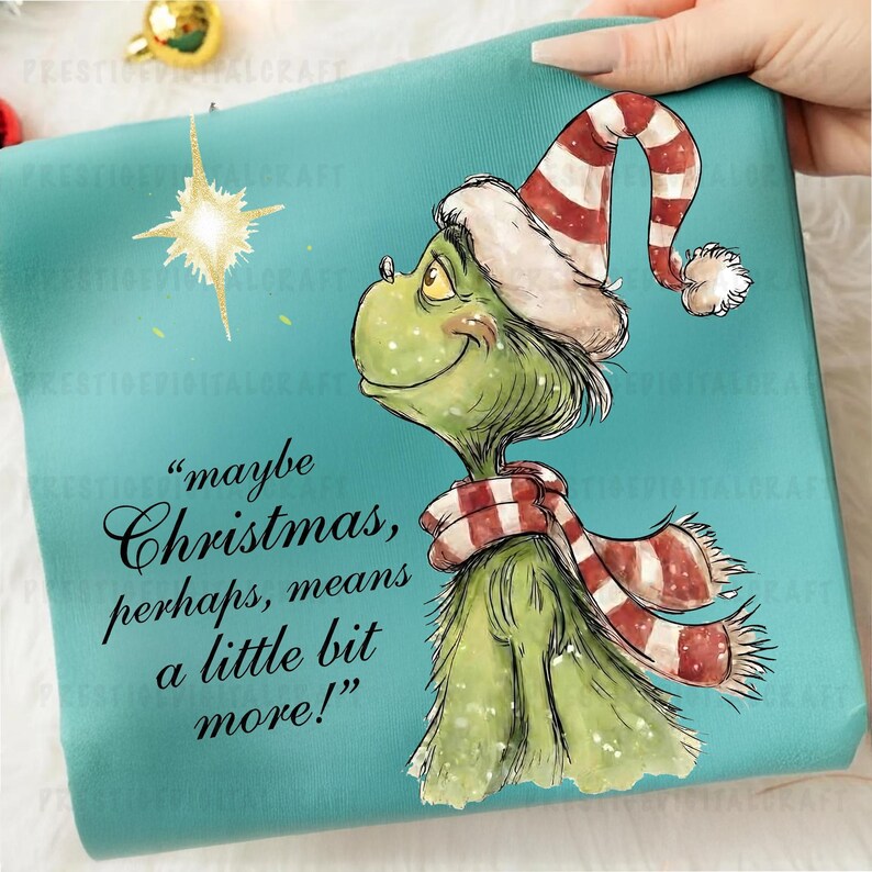 Grinch Png, Whoville Christmas Grinch and Max Art Print, Maybe ...