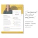 Speaker One Sheet Template Canva I Slide Deck Template Canva I Author Media Kit Canva Template I ...