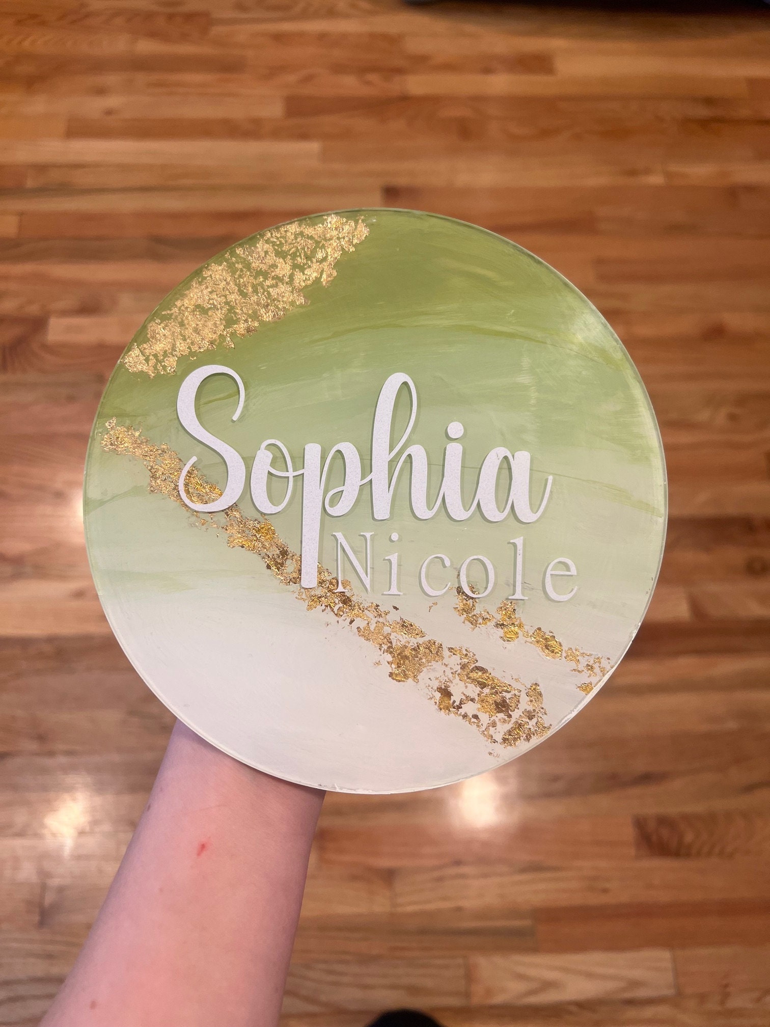 Acrylic Baby Name Sign - Etsy