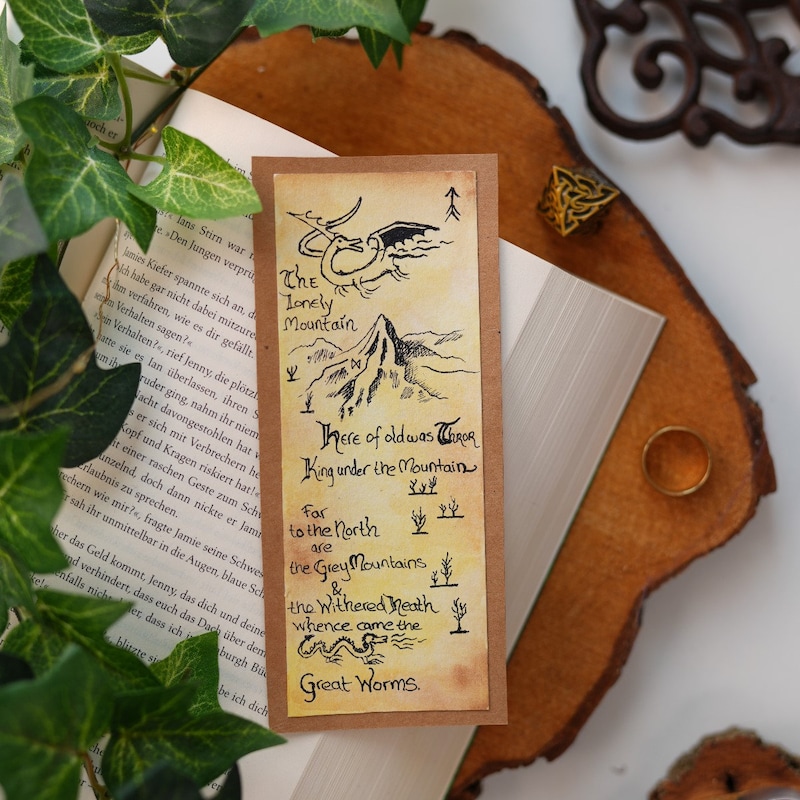 Tolkien Bookmarks - Etsy