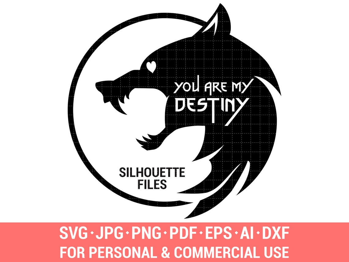 Wolf SVG PNG Witcher Logo Witcher Svg Valentine's Day - Etsy Canada