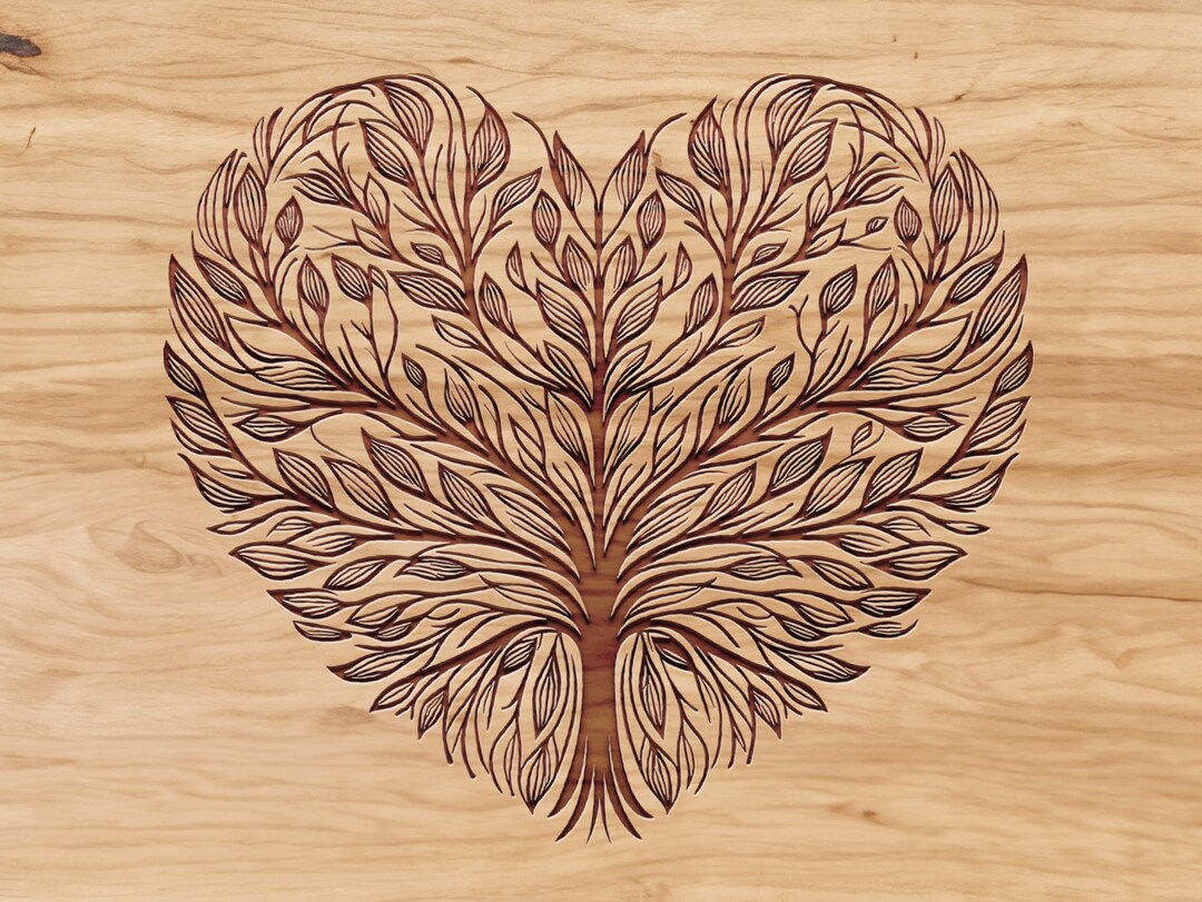 Tree of Life Svg, Tree of Love Svg, Heart Svg, Tree of Life Clipart ...