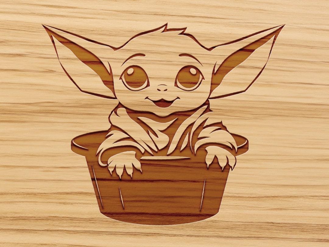 Grogu SVG, Baby Yoda SVG, Star Wars Svg, Mandalorian Svg, Vinyl Cut ...