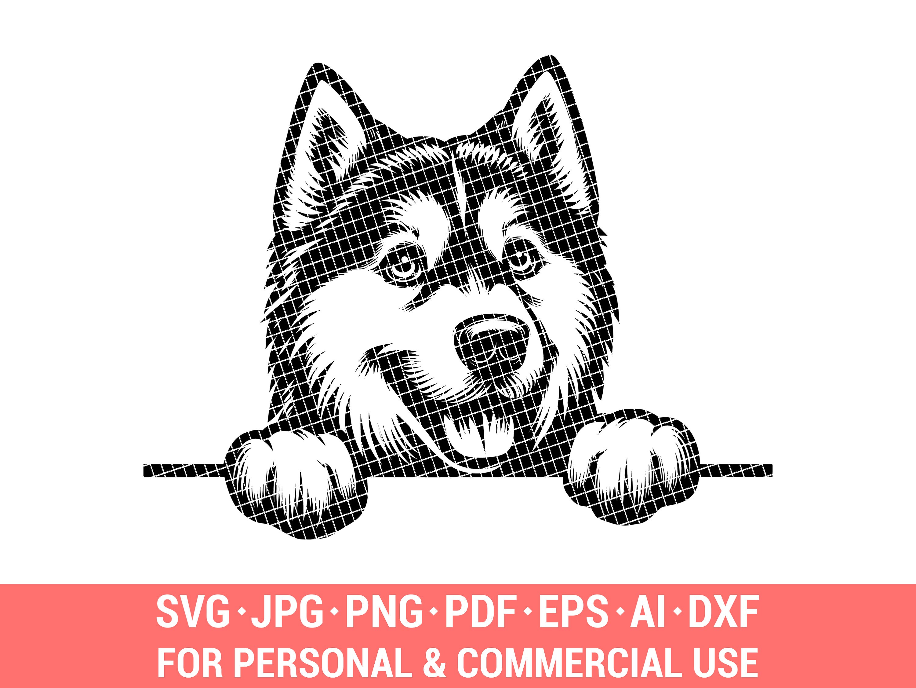 Husky SVG Dog Clipart Siberian Husky Mom Dad Cricut Dog - Etsy Canada
