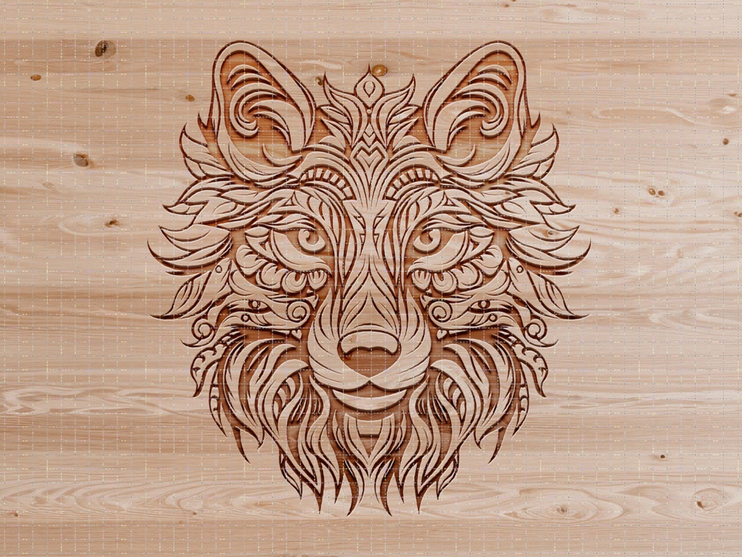 Wolf SVG Png, Wolf Head DXF Ai, Clipart, Wolf File, Cutting, DXF, Wild ...