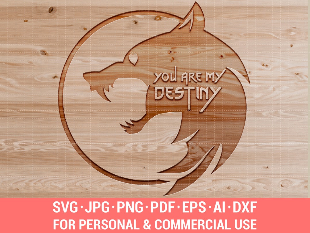 Wolf SVG PNG, Witcher Logo, Witcher Svg, Valentine's Day Gift, Cut File ...